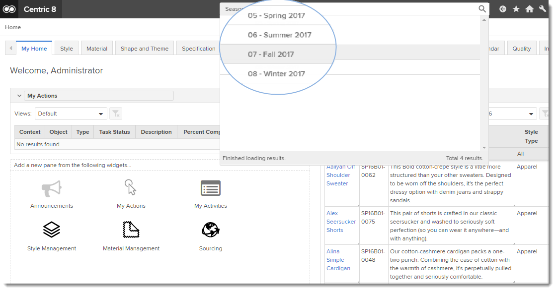 Centric 8 Environment